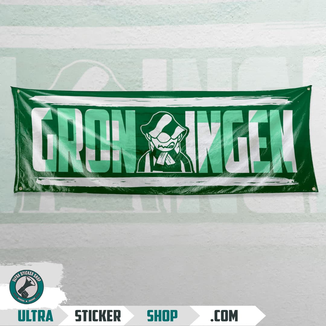 Buy Groningen 1971 Flag Stickers | Ultrastickershop