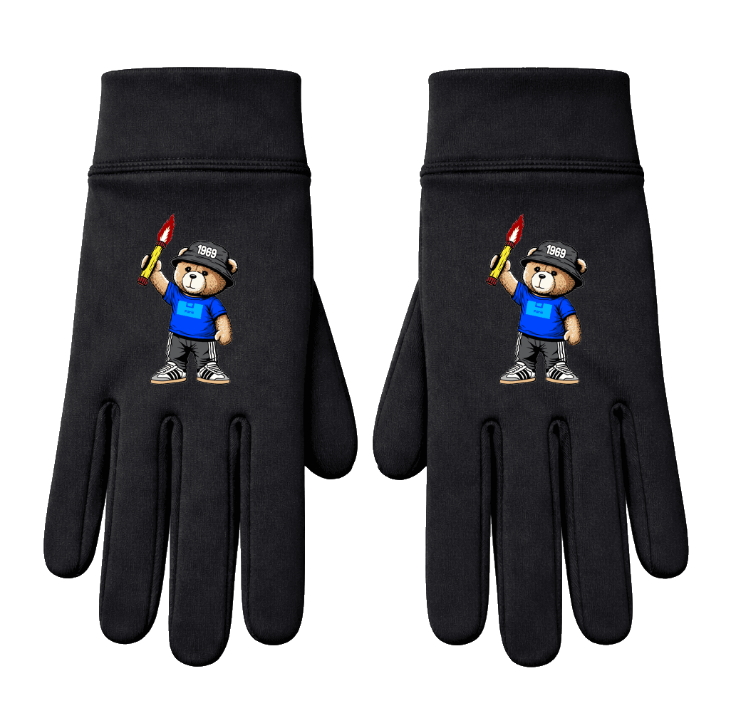 Buy Paris 1969 bear Gloves Stickers | Ultrastickershop