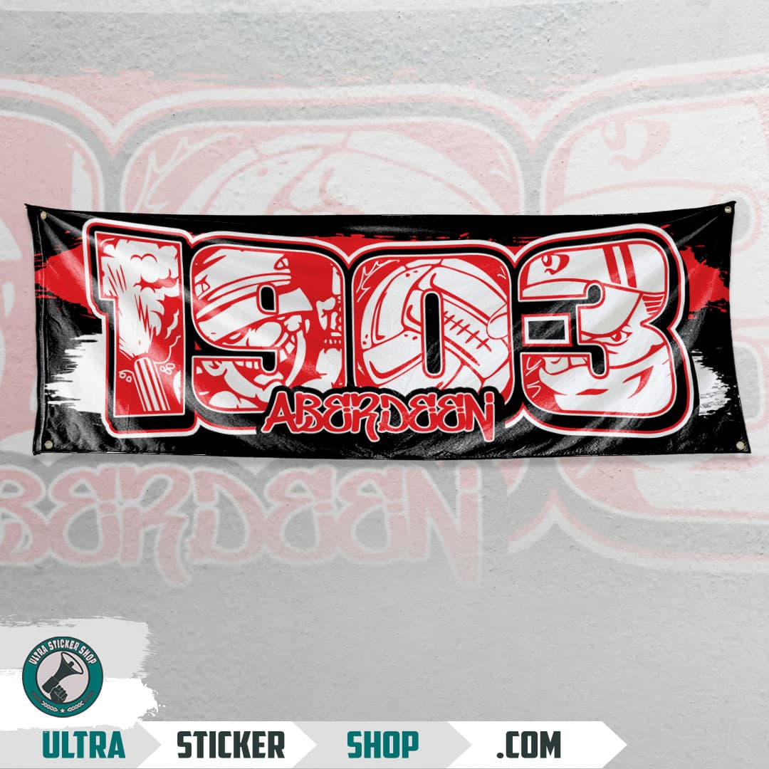 Buy 1903 Aberdeen Flag Stickers | Ultrastickershop