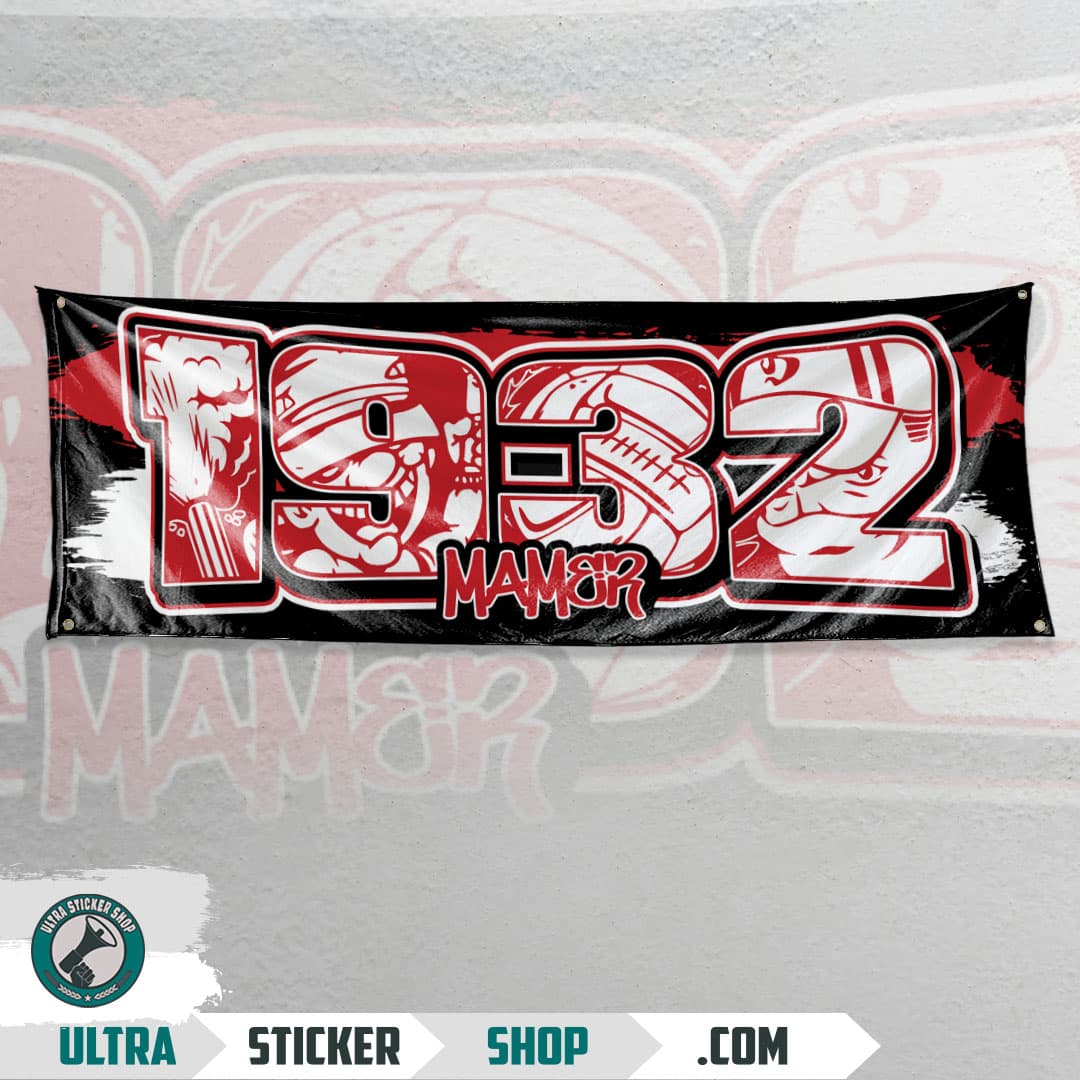 Buy 1932 Mamer Flag Stickers | Ultrastickershop