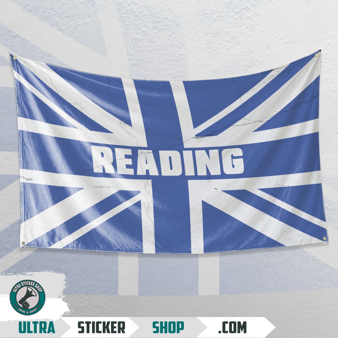 Buy Reading Union Jack Flag Stickers | Ultrastickershop