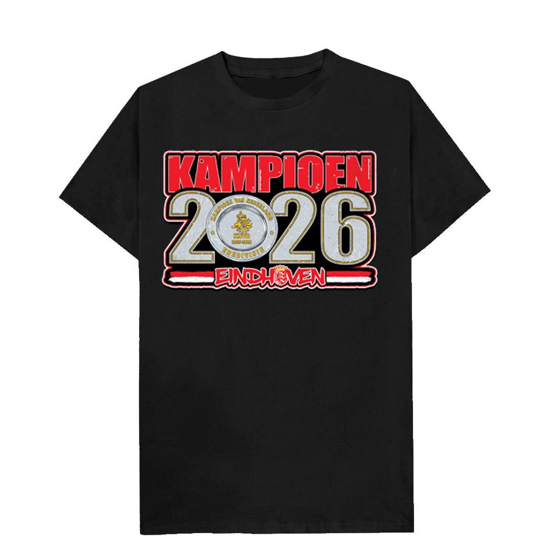 Buy Eindhoven 2026 Kampioen T-Shirt Stickers | Ultrastickershop
